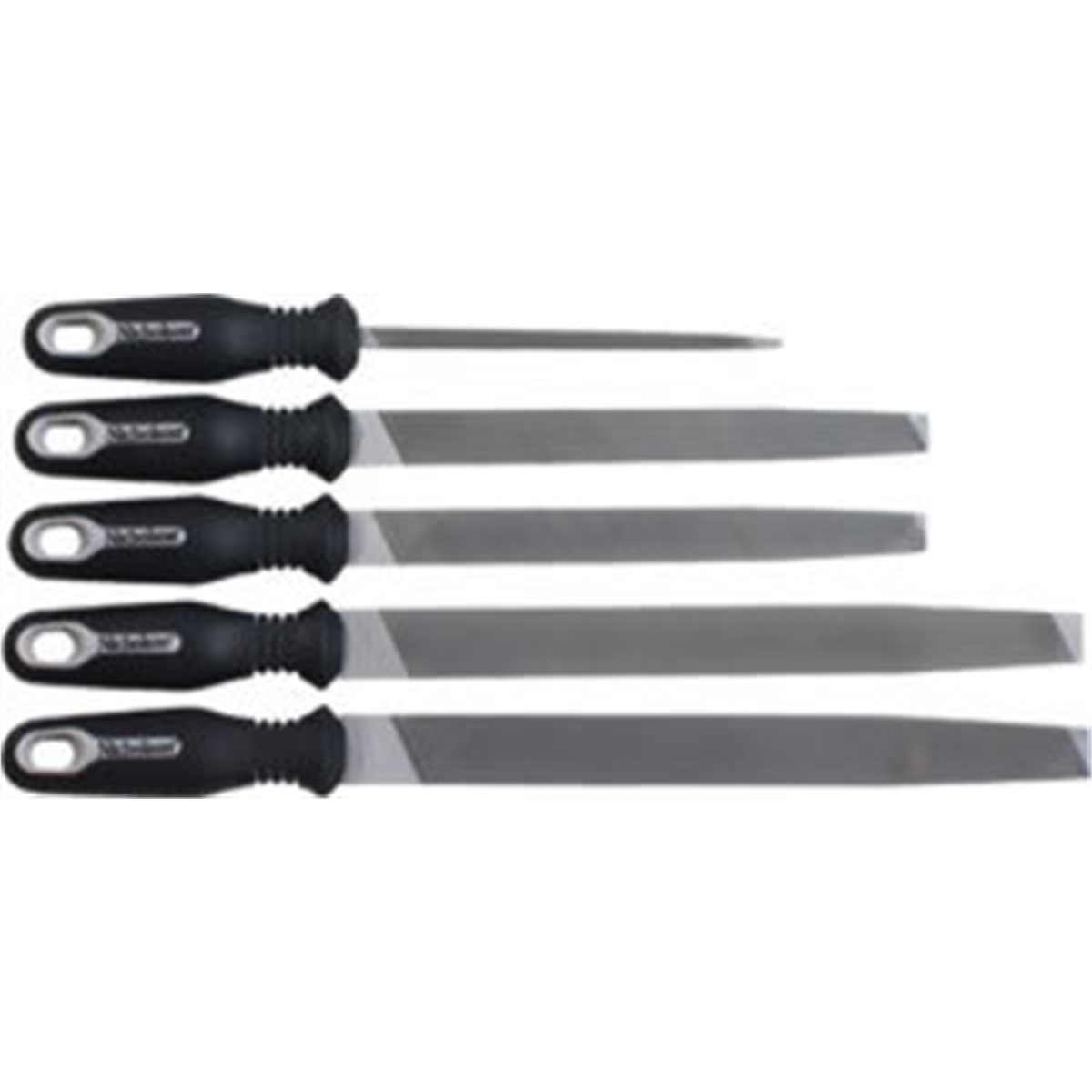 5 piece general purpose file kit with ergonomic handles | CleneJoe